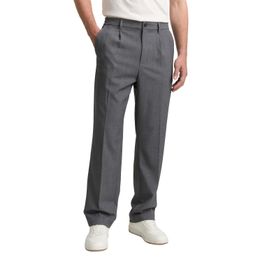 Herren Chinohose, grau, Gr. 36, Tom Tailor Denim, meliert, Web, Obermaterial: 63% Polyester, 33% Viskose, 4% Elasthan. Futter: 100% Polyester, Hosen,