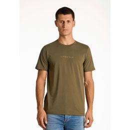 LINDBERGH Herren T-Shirt "LINDBERGH T-shirt", grün, Gr. L, Obermaterial: 100% Baumwolle, Shirts