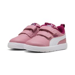 Puma M&auml;dchen Sneaker "COURTFLEX V3 V INF", Gr. 24, rosa, Synthetik, Schuhe, f&uuml;r Kinder