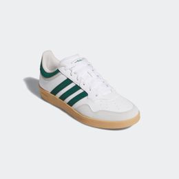 Damen Sneaker "HOOPS 4.0", adidas Sportswear, Gr. 44cloud weiß, collegiate grün, gum 3, Synthetik, Schuhe