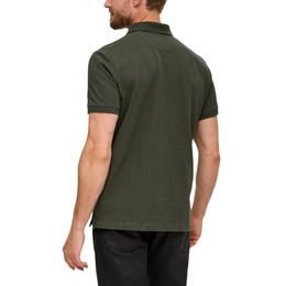s.Oliver Herren Poloshirt, gr&uuml;n, Gr. XXL, Jersey, Obermaterial: 100% Baumwolle, Shirts, mit Logostickerei