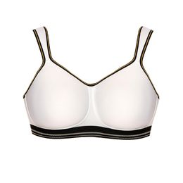 Viania Damen Sport-BH "Sport BH intense", Gr. 90, wei&szlig;, Obermaterial: 89% Polyester PES. 6% Elasthan EL. 5% Polyamid PA., BHs