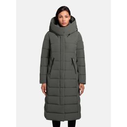 Khujo Damen Wintermantel "Sensy-YM", gr&uuml;n, Gr. XL, Obermaterial: 100% Polyester. Innenfutter: 100% Nylon. Wattierung: 100% Polyester, M&auml;ntel, Warmer