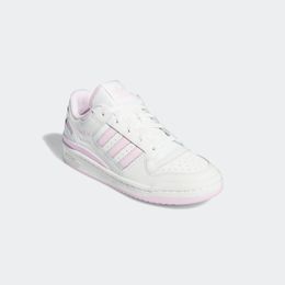 Damen Sneaker "FORUM LOW CL", adidas originals, Gr. 40, weiß, Baumwolle, Synthetik, Schuhe