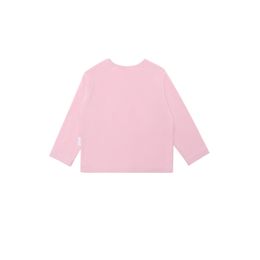 Liliput M&auml;dchen Langarmshirt, rosa, Gr. 74, unifarben, 100% Baumwolle, Shirts, aus reiner Bio-Baumwolle