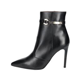 Nero Giardini Damen High-Heel-Stiefelette "Nero Giardini Stiefelette Nappaleder", Gr. 37, schwarz, Nappaleder, Schuhe
