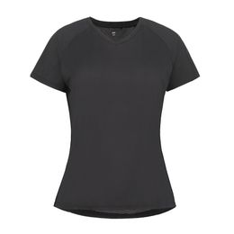 Rukka Damen Trainingsshirt "Rukka T-shirt Muuko V2", schwarz, Gr. 42, 92% Polyester, 8% Elasthan, Shirts