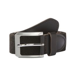 Babista Herren Stretchg&uuml;rtel "Dehng&uuml;rtel MILANVENZO", braun, Gr. 120, Obermaterial: 74% Polyester COOLMAX PES(Coolmax). 18% Viskose Birla CV Birla.
