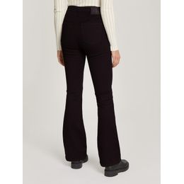 Damen Bootcut-Jeans "SKINNY BOOTCUT", schwarz, Gr. 31, Calvin Klein Jeans, unifarben, Denim/Jeans, Obermaterial: 78% Baumwolle, 18% Polyester, 4%
