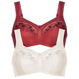 Anita Damen Entlastungs-BH "Entlastungs BH Safina", Gr. 95, beige, Stoff, Obermaterial: 50% Polyamid PA. 25% Polyester PES. 10% Elasthan EL. 10%