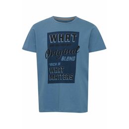 Blend Damen T-Shirt "T-Shirt BHTee", blau, Gr. M, Obermaterial: 100% Baumwolle CO., Shirts