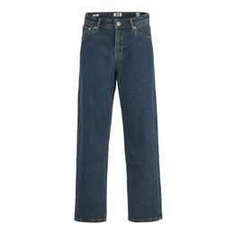 Jack & Jones Kinder Relax-fit-Jeans "JJIALEX JJORIGINAL SQ 061 JNR", blau, Gr. 164, JACK & JONES JUNIOR, unifarben, Denim/Jeans, Obermaterial: 100% Baumwolle,