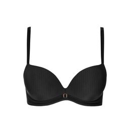 LISCA Damen Push-up-BH "Push up BH Laura", Gr. 80, schwarz, Stoff, Obermaterial: 75% Polyamid PA. 25% Elasthan EL., BHs
