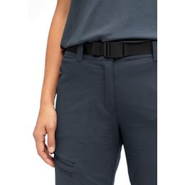 Maier Sports Damen Outdoorhose "Lulaka Winter", grau, Gr. 42, 90% Polyamid, 10% Elasthan, Hosen, Damen Winter Wanderhose, Funktionshose mit
