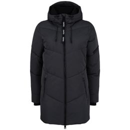 oxmo Damen Parka "Parka OXJunchen", schwarz, Gr. L, Obermaterial: 100% Polyester PES., Jacken