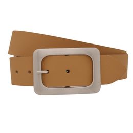 AnnaMatoni Damen Lederg&uuml;rtel "AnnaMatoni Lederg&uuml;rtel Zoi Lederg&uuml;rtel Zoi", beige, Gr. 90, 100% Leder, G&uuml;rtel
