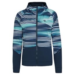 Ziener Damen Funktionsjacke "NAKIMA", blau, Gr. 36, Obermaterial: 1. 93% Polyester, 7% Elasthan; 2. 100% Polyester; Futter: 58% Polyester (recycled),
