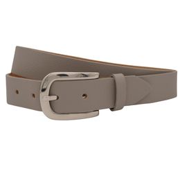 AnnaMatoni Damen Lederg&uuml;rtel "AnnaMatoni Lederg&uuml;rtel Fina Lederg&uuml;rtel Fina", beige, Gr. 120, 100% Leder, G&uuml;rtel