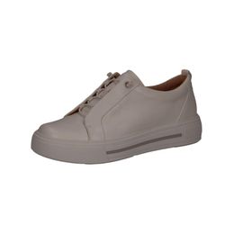 Caprice Damen Sneaker "Caprice Sneaker Leder", Gr. 40, wei&szlig;, Leder, Schuhe