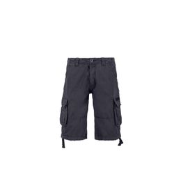 Herren Shorts "Jet Short", grau, Gr. 31, Alpha Industries, Obermaterial: 100% Baumwolle, Hosen