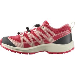 Salomon Kinder Outdoorschuh "XA PRO V8 J", Gr. 35, rosa, Synthetik, Textil, Schuhe, f&uuml;r Kinder & Jugendliche