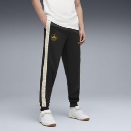 Puma Damen Sporthose "FC Red Bull Salzburg KING Anthem Hose Erwachsene", schwarz, Gr. S, unifarben, Obermaterial: 63% Polyester, 37% Baumwolle.