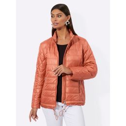 CR&Eacute;ATION L CREATION L Damen Steppjacke, orange, Gr. 36, unifarben, 100% Polyester, Wattierung:100% Polyester, Jacken