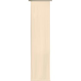 Schiebegardine WIRTH, B:57cm H:225cm, beige, Jacquard, Baumwolle, Polyester, Wohnzimmer, Gardinen, "Newbury", Ohne Befestigungszubeh&ouml;r, Breite: 57 cm