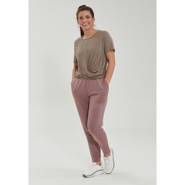 Endurance Damen Sweathose "Timmia", rosa, Gr. 40, unifarben, 51% Polyester, 44% Modal, 5% Elasthan, Hosen, mit hohem Modal-Anteil
