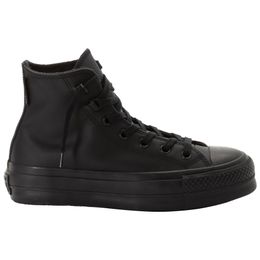 Converse Herren Sneaker "CHUCK TAYLOR ALL STAR LIFT PLATFORM LEATHER", Gr. 39,5, schwarz, Leder, Schuhe