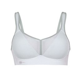 Anita Damen Sport-BH "Sport BH air control DeltaPad", Gr. 85, wei&szlig;, Stoff, Obermaterial: 49% Polyamid PA. 39% Polyester PES. 12% Elasthan EL., BHs