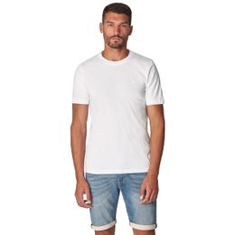 Casamoda Herren T-Shirt "Casamoda T-Shirt uni"wei&szlig;, Gr. XL, 100% Baumwolle, Shirts