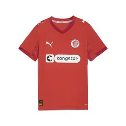 Puma Kinder Trainingsshirt "FC St. Pauli 25/26 Viertes Trikot Jugendliche", wei&szlig;, Gr. 164, clean, Obermaterial: 100% Polyester. Rippe: 100%