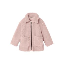 Lil Atelier Fleecejacke "Nalo" in Rosa - 50% | Gr&ouml;&szlig;e 116 | Kids-fleecejacken-fleecepullover