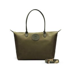 ATELIERS SAINT GERMAIN Leder-Shopper in Khaki - (B)42 x (H)25 x (T)19 cm - 80% | Damen-taschen