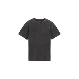 Tom Tailor Jungen T-Shirt, grau, Gr. 152, unifarben, Single Jersey, Obermaterial: 100% Baumwolle, Shirts