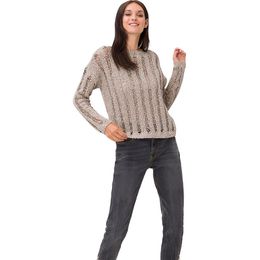 Heine Pullover in Hellbraun - 50% | Gr&ouml;&szlig;e 40 | Damen-pullover-cardigans