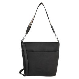 Beagles Schultertasche "Malaga" in Schwarz - (B)32 x (H)26 x (T)12 cm - 47% | Damen-taschen