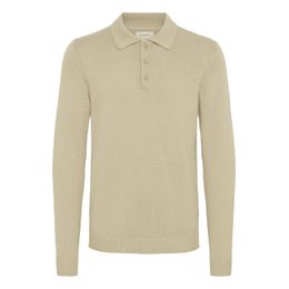 Blend Herren Strickfleece-Pullover "Strickpullover BHDENO"plaza taupe, Gr. XL, Obermaterial: 50% Baumwolle CO. 50% Polyacryl PAN., Pullover