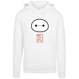 F4NT4STIC Herren Kapuzenpullover "Big Hero 6 Baymax", wei&szlig;, Gr. L, Obermaterial: 65% Baumwolle, 35% Polyester, Pullover, Premium Qualit&auml;t