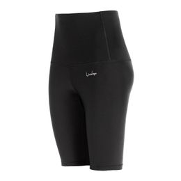 WINSHAPE Damen Shorts "Functional Power Shape HWL402", schwarz, Gr. XL, 80% Polyester, 20% Elasthan, Hosen, High Waist Biker Shorts