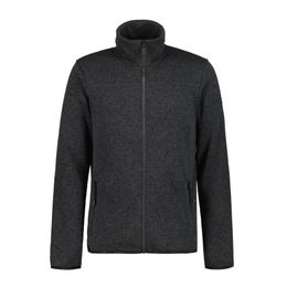 Icepeak Herren Fleecejacke "Icepeak ADRIAN", schwarz, Gr. XL, Obermaterial: 100% Polyester, Jacken