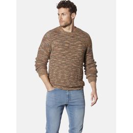Babista Herren Rundhalspullover "Pullover ROSALETTO", braun, Gr. M, Obermaterial: 45% Polyamid ECONYL PA ECONYL. 28% Wolle mw. 14% Polyacryl PAN. 13%