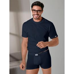 Kumpf Herren Panty, Gr. 4, blau, 95% Baumwolle, 5% Elasthan, Unterhosen