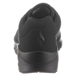 Skechers Damen Sneaker "Uno - Stand on Air", Gr. 41, schwarz, Synthetik, Schuhe, Freizeitschuh, Halbschuh, Schn&uuml;rschuh mit extra D&auml;mpfung