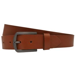 AnnaMatoni Herren Lederg&uuml;rtel "AnnaMatoni Lederg&uuml;rtel Crest Lederg&uuml;rtel Crest", braun, Gr. 130, 100% Leder, G&uuml;rtel