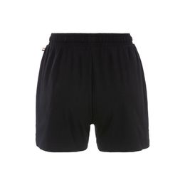 BOSS Damen Pyjamahose "CI_Shorts CW", Gr. L, schwarz, Jersey, Obermaterial: 95% Baumwolle, 5% Elasthan, Basic, Hosen, mit BOSS Logoschriftzug