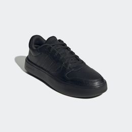 Herren Sneaker "LITECOURT", adidas Sportswear, Gr. 42,5, schwarz, Leder, Synthetik, Schuhe
