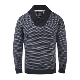 INDICODE Herren Strickfleece-Pullover "Strickpullover IDCopent", blau, Gr. XL, Obermaterial: 100% Polyacryl PAN., Pullover