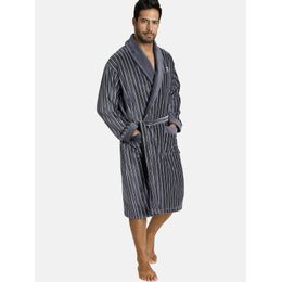 Hausanzug Jan Vanderstorm, grau, Obermaterial: 90% Baumwolle CO. 10% Polyester COOLMAX PES(Coolmax)., Hausm&auml;ntel, "Bademantel RODIN"